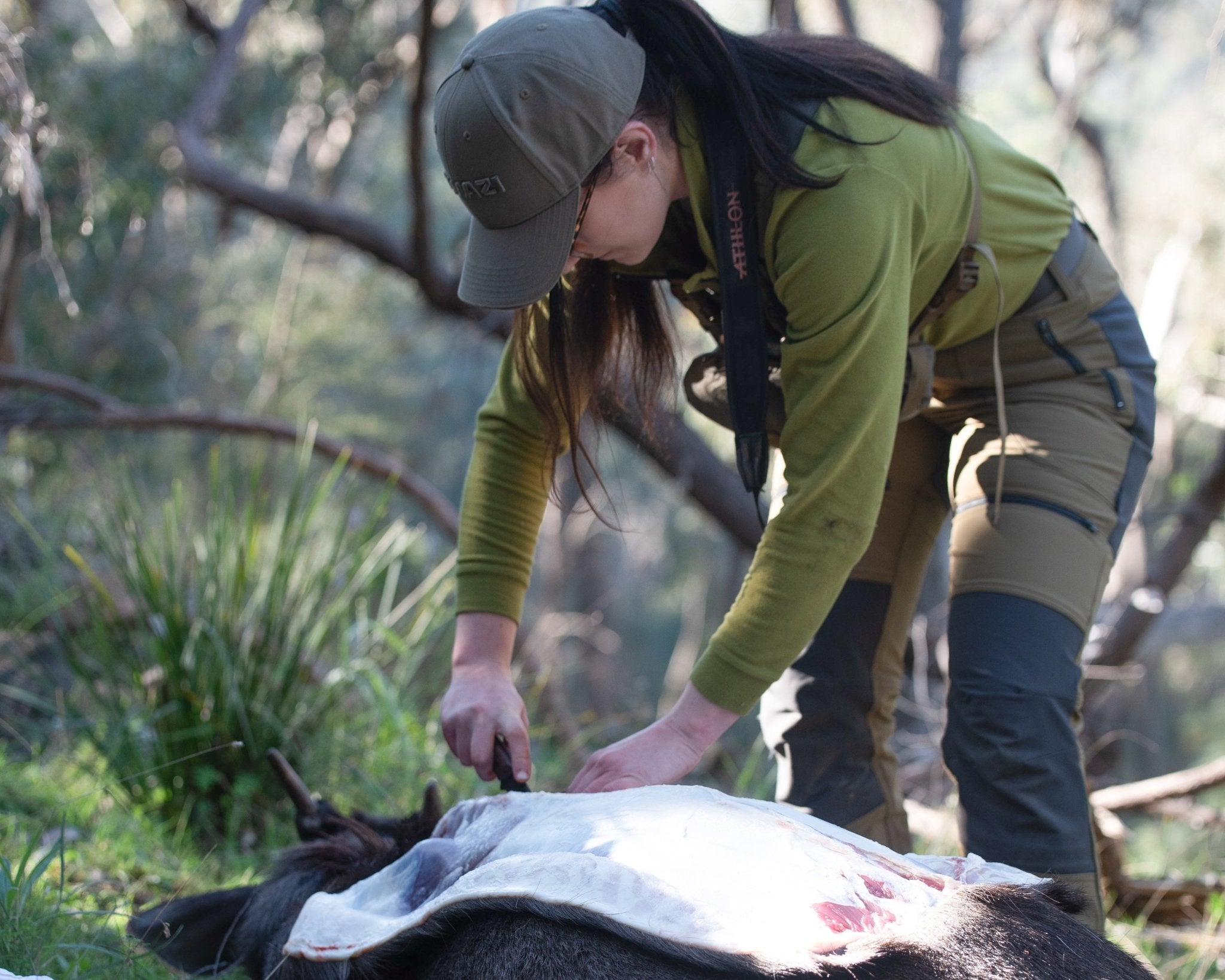Hunting the elusive Australian Sambar with Swazi Ambassador, Mel Gray.